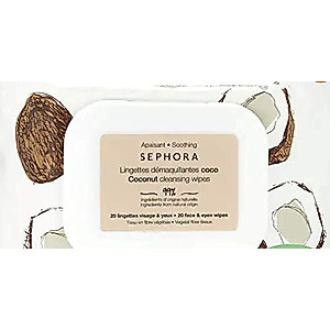 SEPHORA COLLECTION Clean Cleansing & Gentle Exfoliating Wipes
