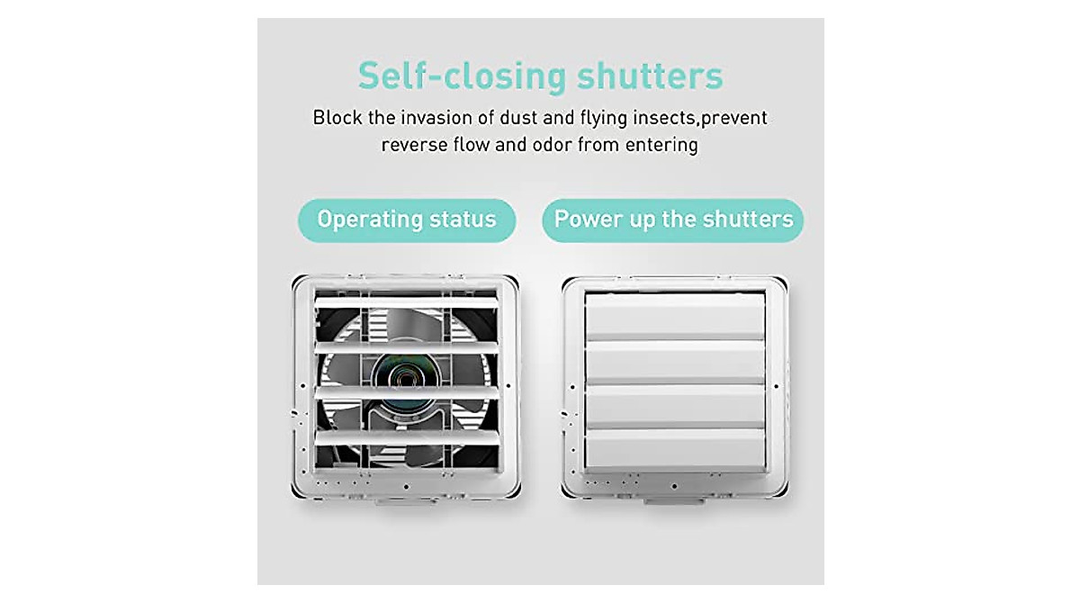8 Inch Reversible Window Fan for Effective Ventilation