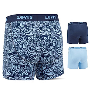 Levi's Boxer Briefs for Men, Cotton Stretch Breathable Men's Underwear 3 Pack Assorted