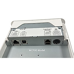 Star Micronics mC-Print3 3-inch Ethernet (LAN) / USB Thermal POS Printer with CloudPRNT, Cutter, and External Power Supply - Black