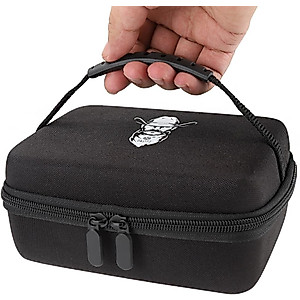 HUIZHU EVA Storage case with Elastic Protective Sponge for Storing 5IO pen Battery and Electronics and USB Charger and U disk (Black)