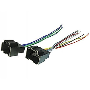 Scosche GM17B Compatible with 2006-07 Saturn ION, Vue Power/Speaker Connector/Wire Harness for Aftermarket Stereo Installation with Color Coded Wires
