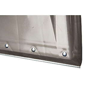 Rugg Manufacturing 26PLW Path Master Ultra Snow Shovel with Riveted Steel Wear Strip and Large D-Grip Aluminum Handle, 18"