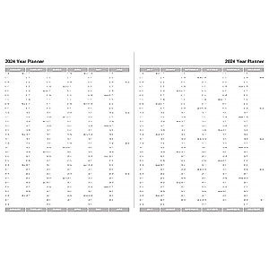 Letts Classic Quarto 2024 vertical week to view with appointments diary - black