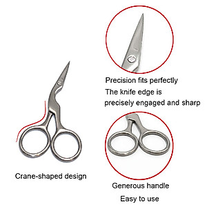 Eyebrow Razor,AWECOT 7 in 1 Eyebrow Kit,Face Razors Shavers for Women Multipurpose Exfoliating Dermaplaning Tool,Including Eyebrow Trimmer,Facial Razor,Eyebrow Scissors,Eyebrow Brush,Eyebrow Tweezers