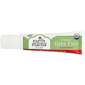 Earth Mama A Little Something for Baby Gift Set Safe Skin Care Essentials for Newborn Baby Shower, 5-Piece Set (Packaging May Vary)