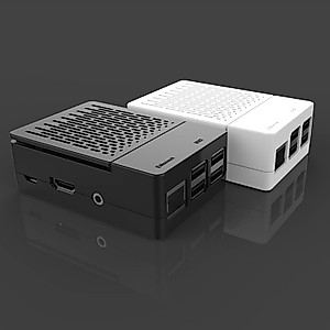 [5V 3A 15W] Raspberry Pi 3 Case, iUniker Pi 3 b+ Case, Raspberry Pi 3 Power Supply with Switch Raspberry Pi Power Supply (UL Listed)