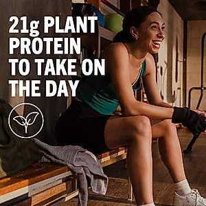 Orgain Organic Vegan Protein Powder, Peanut Butter - 21g of Plant Based Protein, Low Net Carbs, Non Dairy, Gluten/ Lactose Free, No Sugar Added, Soy Free, Kosher, Non-GMO, 2.03 Pound