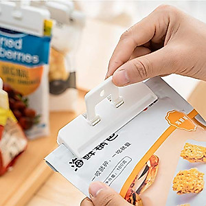 KINTEGOOD 8 PCS Upgrade Magnetic Chip Clips, Food Clips Bag Clips for Food Kitchen Clips for Food Packages, Chip Bag Clips Wide Open Bag Clips for Food Storage Chip Clips with Tight Seal Grip