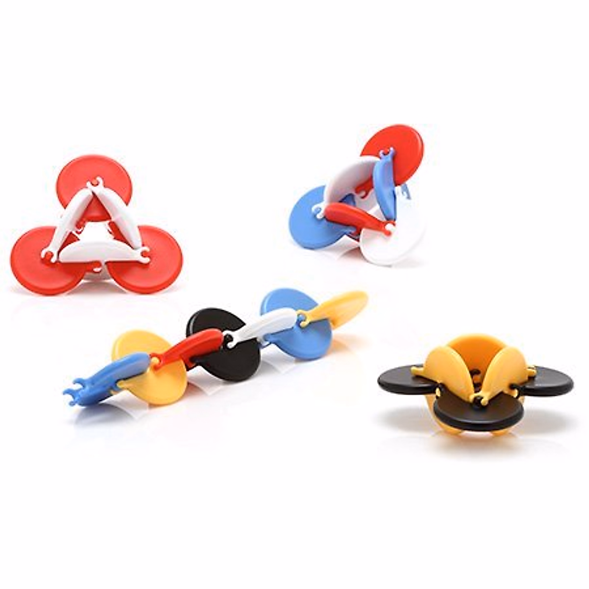 PLAYABLE ART OSM - Forever Turning Kinetic Sculpture (Red)