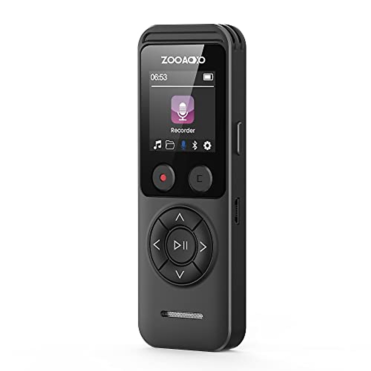ZOOAOXO 64GB Digital Voice Recorder, Bluetooth Voice Recorder, Dual ...