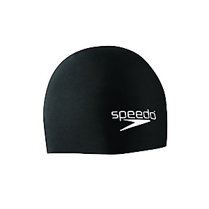 Speedo Unisex-Adult Swim Cap Silicone Elastomeric