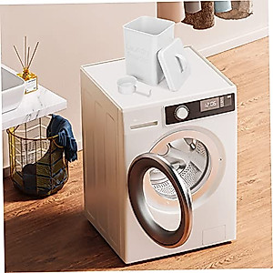 Washing Powder Storage Bucket Laundry Containers for Powder Container for Flour Softner Washing Powder Containerent Laundry Powder Storage Container Bin 1 Set