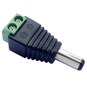 10 Male and 10 Female 12v DC Power Jack Adapter Connector for Led Strip CCTV Camera