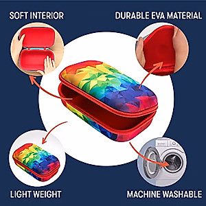 ZIPIT Colorful Pencil Box for Girls | Pencil Case for School | Organizer Pencil Bag | Large Capacity Pencil Pouch