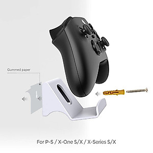 Wall Mount Holder Game Disc Box Storage Rack Holder Durable for PS5 Storage Shelf Hold Game Disk Rack Controller Organizer Stable Game Disk