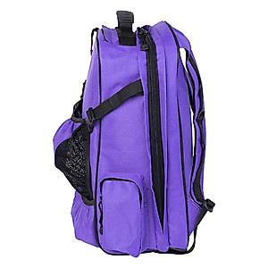 Huntley Equestrian Backpack, Purple, One Size