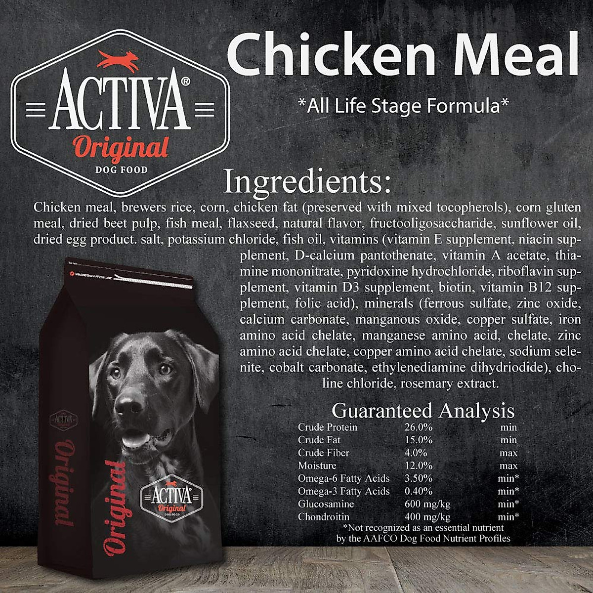 Activa Original Custom Dog Food (Chicken, 4.5lb)