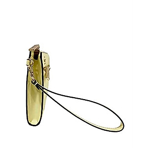 Kate Spade Medium Saffiano Leather Wristlet (Lemon Fond Yellow)