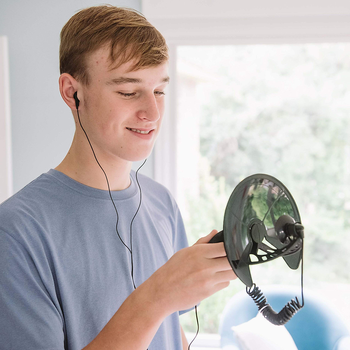 Sunny Days Entertainment Sonic Ear Mic – Kids Spy Toy | Electronic Listening Device for Spying | Handheld Sound Amplifier with Headphones - Maxx Action