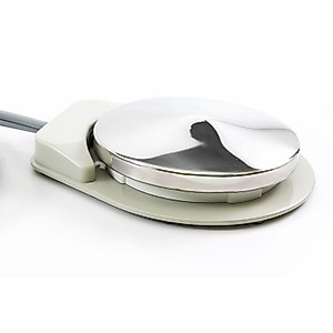 Standard Disc-Type Round Foot Control Pedal with 2 Hole Tubing for Dental Chairs