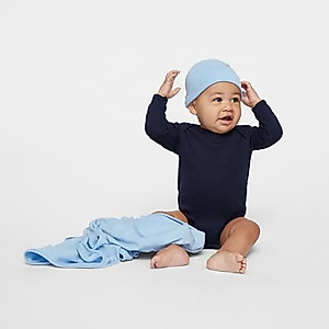 RABBIT SKINS Cotton Crib Blanket for Baby Infant Toddler Boy & Girl - 40 x 30 inches (1110), White, One Size