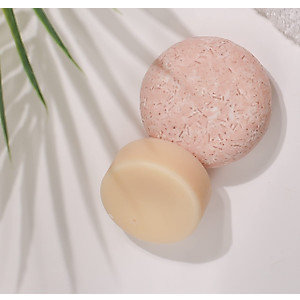 GOA Hair Growth- Luxury Solid Shampoo and Conditioner Bars Set with Indian Gooseberry (Amla), Rose, Clove. Made in USA, Travel-Friendly, Plant-based, Zero-Waste & Vegan Full Size 3.9oz