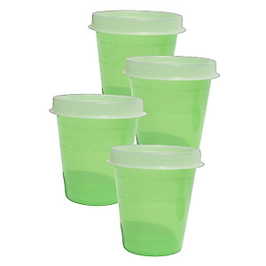 Tupperware Minis Midgets Storage Containers Set of 4 in Green