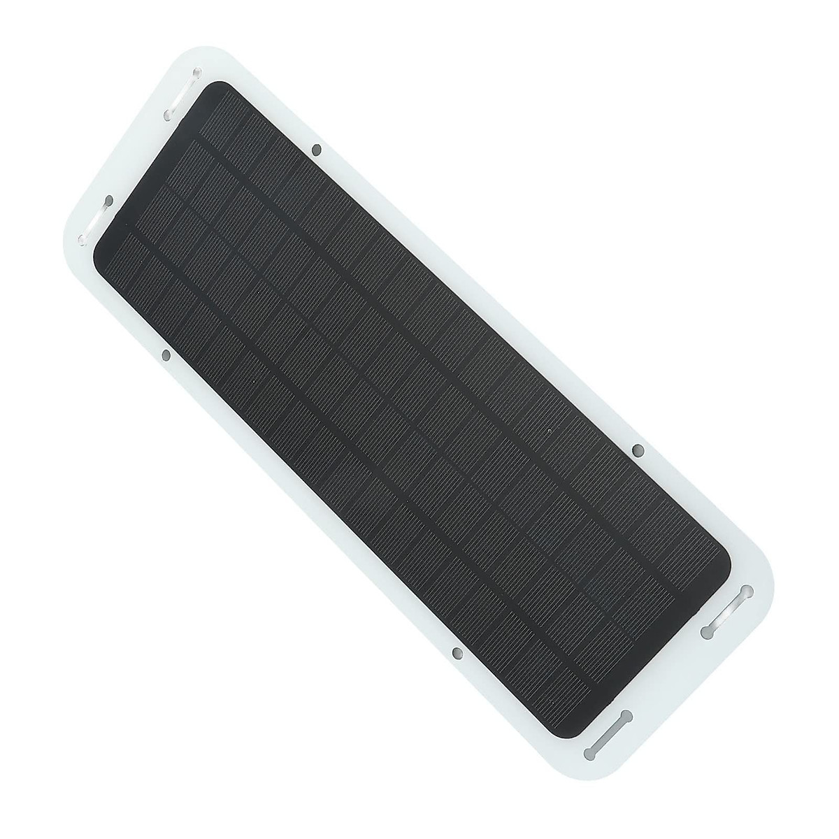 5W Portable Solar Panel Kit, 12V Solar Battery Panel Monocrystalline Silicon OBD Charger for Boat Car RV Motorcycle Marine Automotive