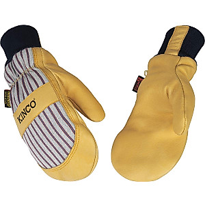 Kinco - Leather Work and Ski Mitt, Heatkeep Insulation, (1927KWT-M) (Medium)