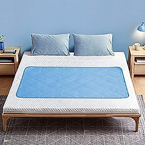 Incontinence Bed Pads 34'' x 52'', Washable Pee Pads for Adults, Non-Slip Chuck Pads Quilted, Bed Pads for Incontinence Washable, Reusable Incontinence Sheet Protector for Adults, Kids and Seniors