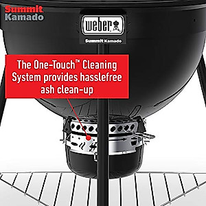 Weber Summit Kamado E6 Charcoal Grill, Black