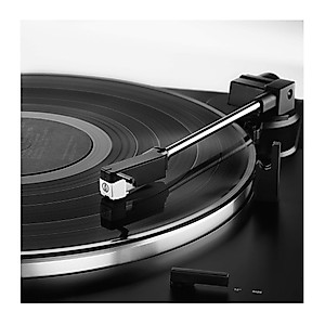 Audio-Technica AT-LP60XBT-BK Fully Automatic Bluetooth Belt-Drive Turntable Bundle with Hyperion Vacuum Tube Bluetooth 5.0 Speaker System (2 Items)