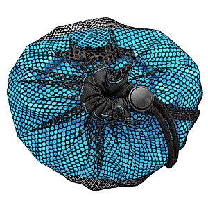 Skog Å Kust SnorkelSåk 2-in-1 Mesh Snorkel Bag with Removable Interior Waterproof Dry Bag | Blue