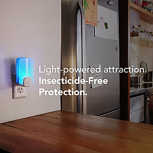 Raid Essentials Flying Insect Light Trap Refills, 2 Light Trap Refill Cartridges, Featuring Light Powered Attraction