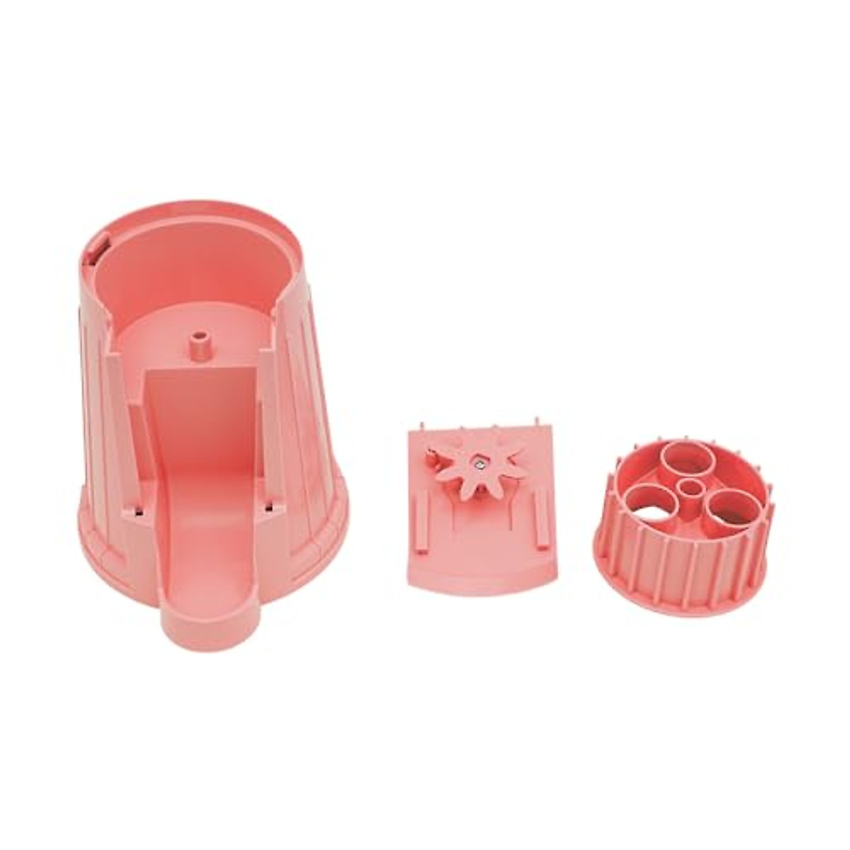 Candy Dispenser,Manual Mini Candy Machine Dispense,Freestanding Ball Bulk Vending Machine,Classic Bubble Capsule Toys Candy Dispenser,for Home,Retail Store,Amusement Park,Shopping Mall(Pink)