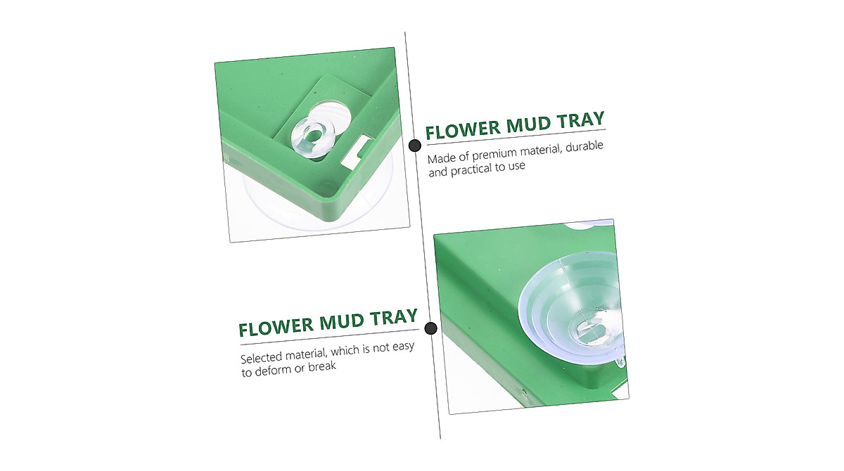 SEWACC Suction Cup Floral Foam Trays for Weddings & Events