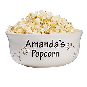 My Bambino Personalized Ceramic Popcorn Bowl