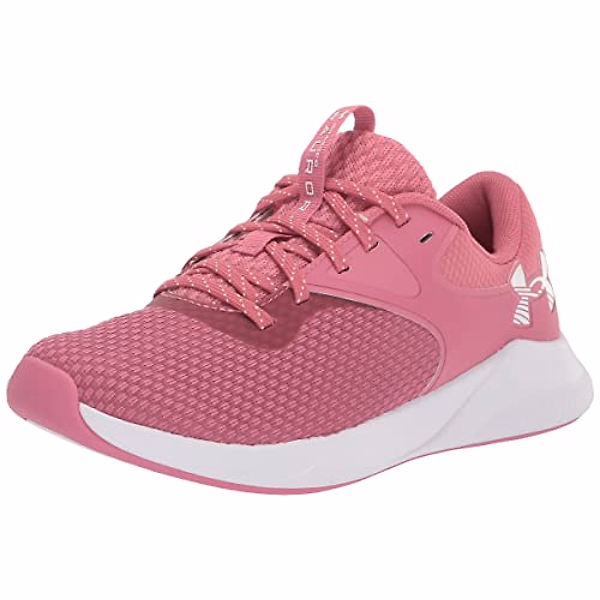 Under Armour Women's Charged Aurora 2, (603) Pace Pink/Pace Pink/White, 8