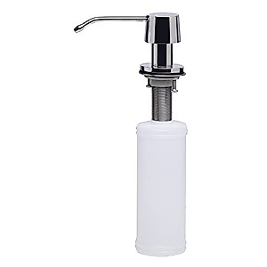 ALFI brand AB5004 Solid Modern Soap Dispenser, Polished Stainless Steel