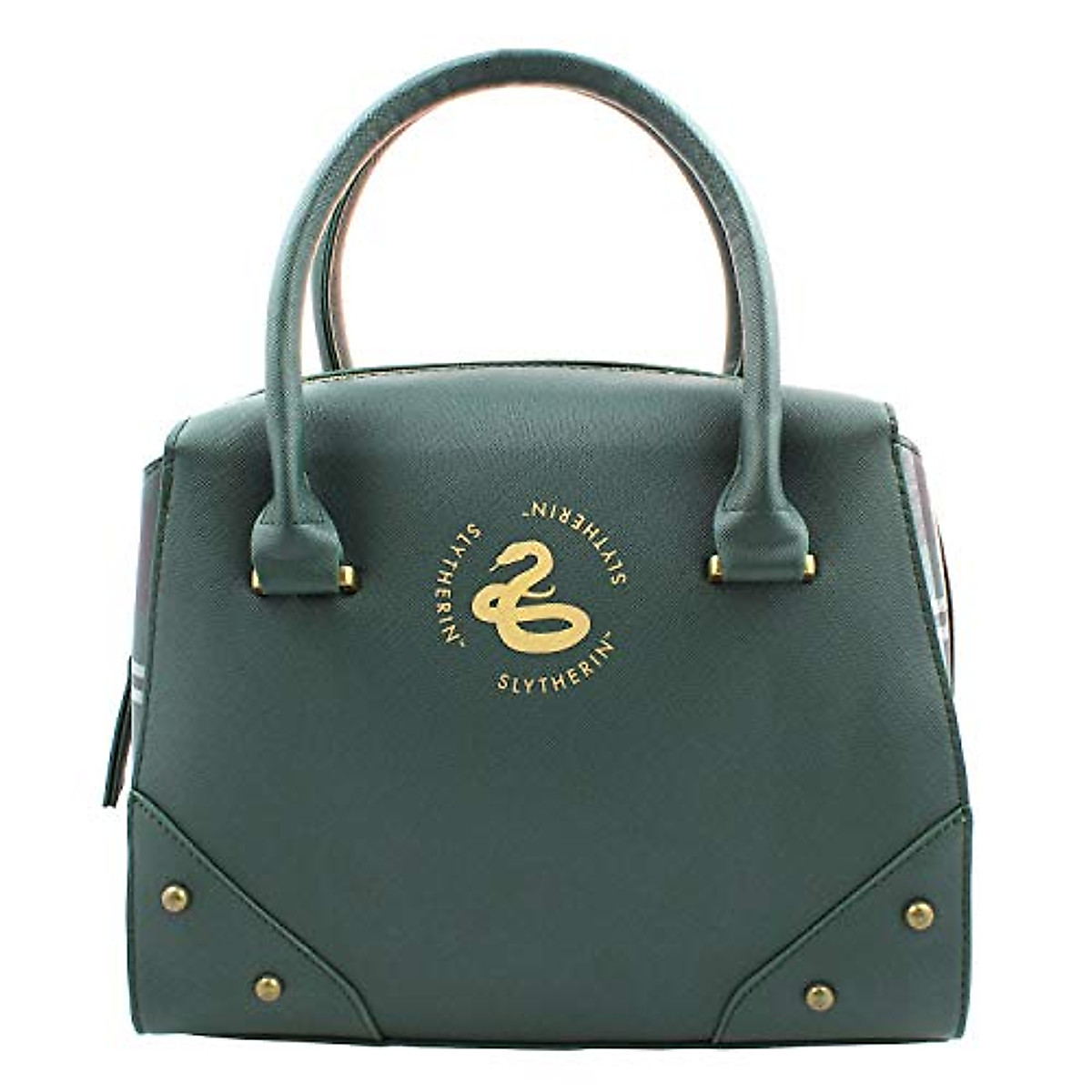 Harry Potter Purse Designer Handbag Hogwarts Houses Womens Top Handle Shoulder Satchel Bag Slytherin