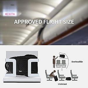 CALLPIONEER Travel Laptop Backpack for Women, Carry on Backpack for Airplanes 17 Inch Computer Work Bag, Extra Large Casual Daypack Backpacks Mens Business Backpack Black