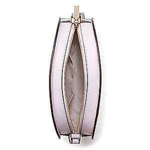 Kate Spade Perry Dome Saffiano Leather Crossbody Bag Purse Handbag (Pale Amethyst)