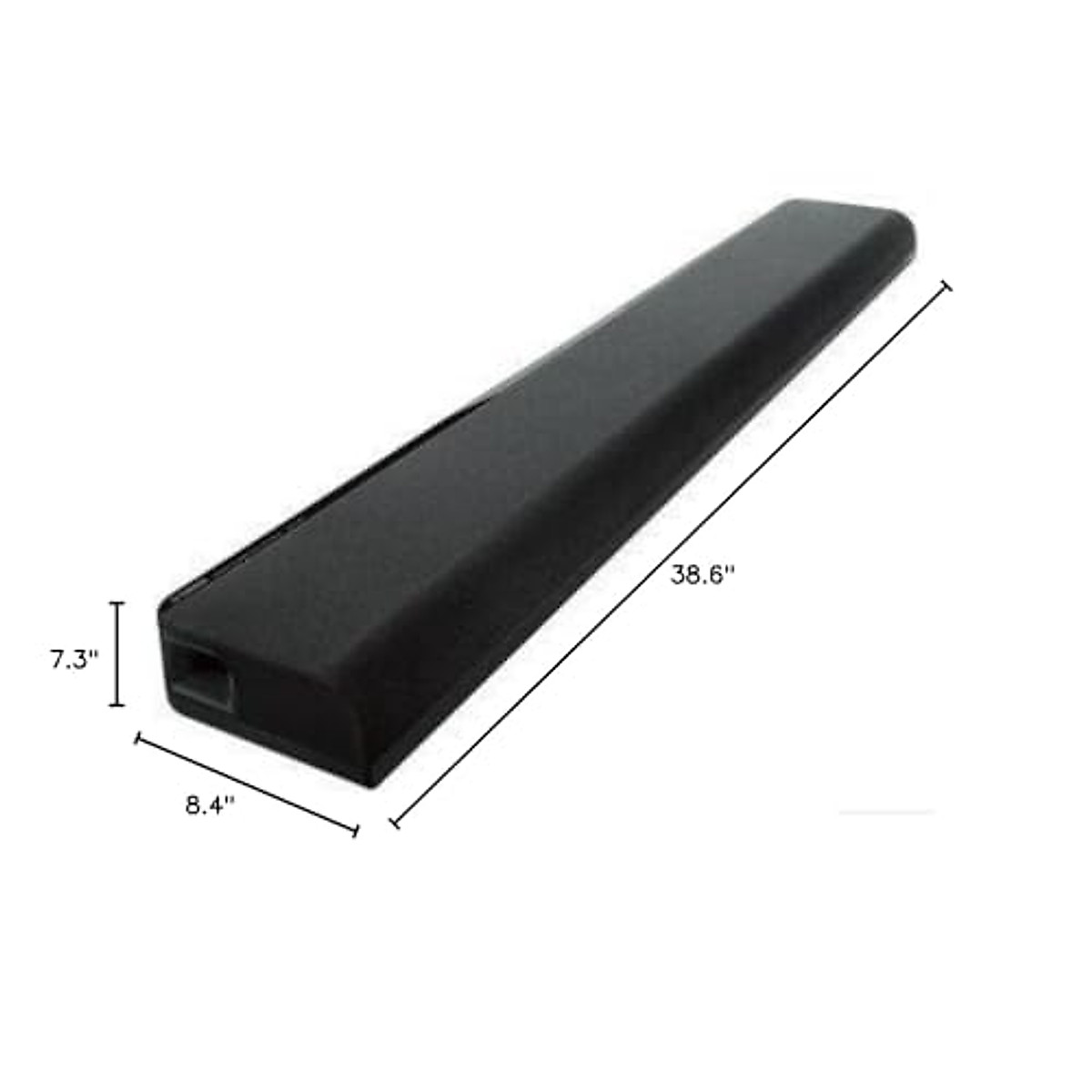 Yamaha ATS-1050BL Bluetooth Soundbar with Dual Built-in Subwoofers, Ultra-slim Design