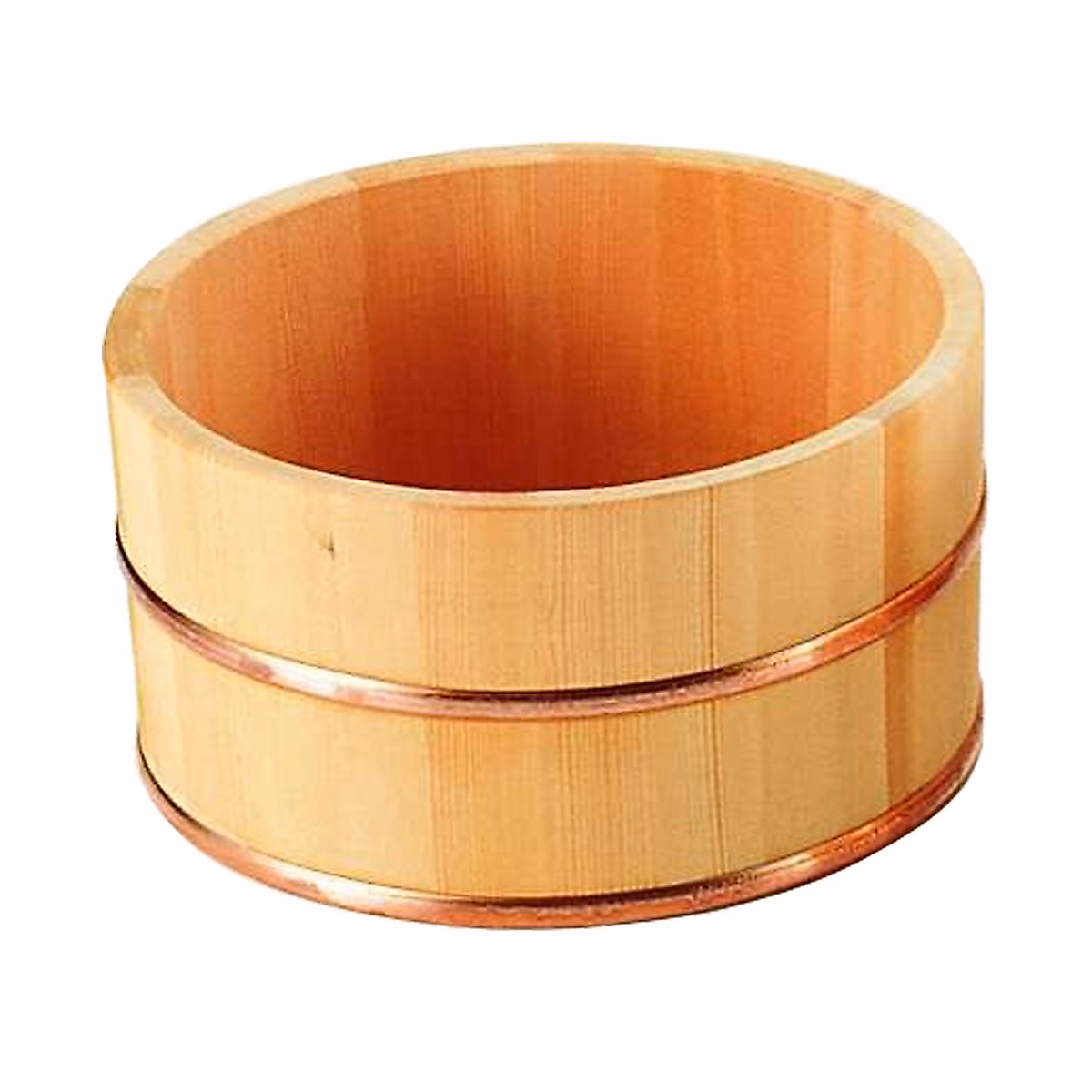 Yamaco Sawara Hot Tub (Copper Tag) 8.9 x 4.5 inches (225 x 115 mm)