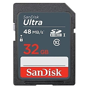 SanDisk 32GB Class 10 SDHC Memory Card 2 Pack Works with Bestguarder HD IP66 Infrared Night Vision Game & Trail Hunting Scouting Ghost Camera Bundle with (1) Everything But Stromboli Microfiber Cloth