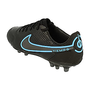 Nike Legend 9 Elite AG Mens Football Boots DB0824 Soccer Cleats (UK 7 US 8 EU 41, Black Iron Grey 004)