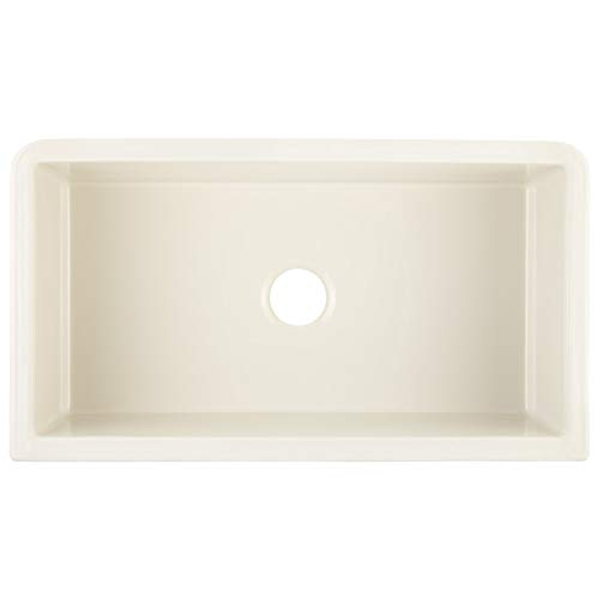 Signature Hardware 934790-33 Grigham 33" Single Basin Fireclay Reversible Farmhouse Sink