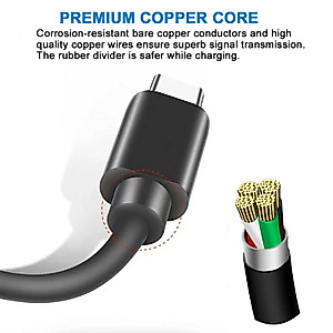 5FT Replacement Mirco USB Charger Charging Cable Power Cord for OneTouch Verio Flex (Not Compatible with OneTouch Verio IQ Models) - Black