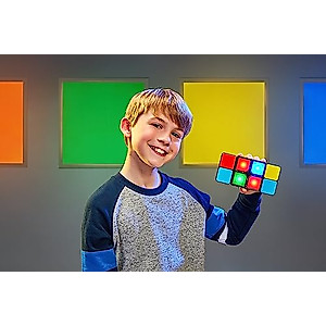 Flipslide Game - Electronic Handheld Game | Addictive Multiplayer Puzzle Game of Skill | Flip, Slide & Match Colors to Beat the Clock | 4 Thrilling Game Modes | Ages 8+ | Includes Batteries